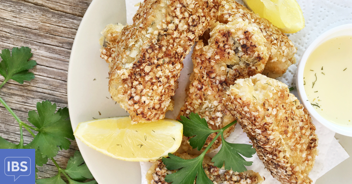 Quinoa Fish Sticks Recipe | IrritableBowelSyndrome.net