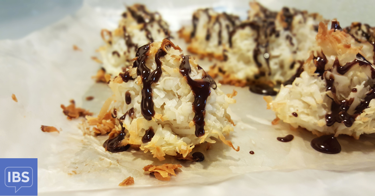 Choco-nut Macaroon Recipe | IrritableBowelSyndrome.net
